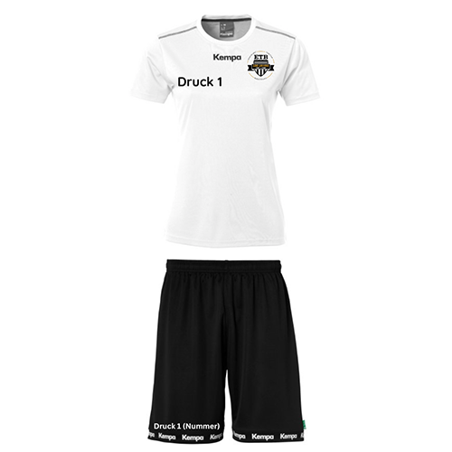 ETB Trainingsset - white - Damen | ETB Schwarz Weiss Essen - Handball | Handball | Vereinsshops ...