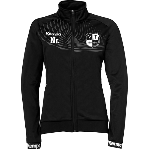 VT Kempen Wave26 Poly Jacke - black - Damen | VT Kempen Handball ...
